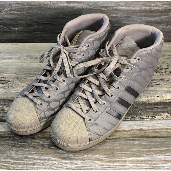 adidas | Shoes | Adidas Pro Model Xeno Reflectivegray Size 5 | Poshmark